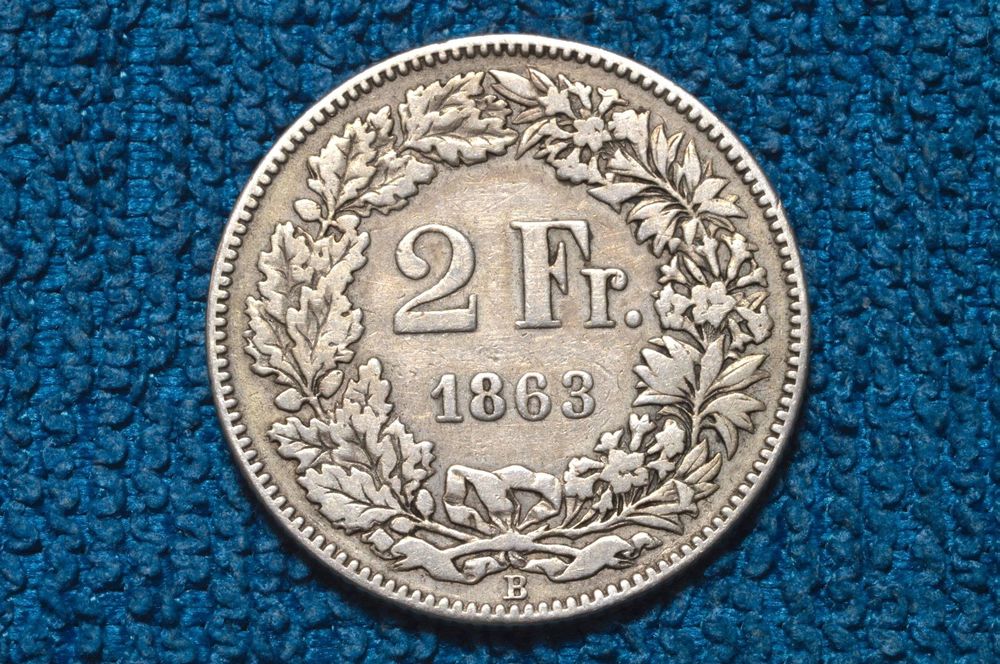 2 Franken 1863 (Gebraucht) in Oberglatt ZH für CHF 180 – mit Lieferung auf Ricardo kaufen