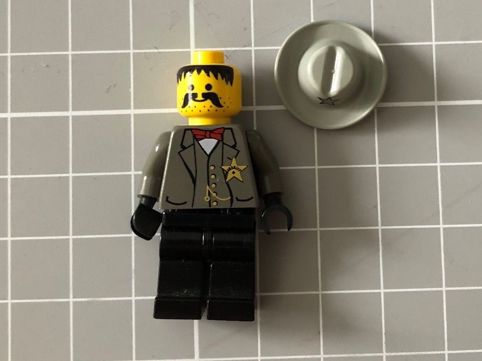 Original Lego Sheriff Minifigure / Figur (Neu (gemäss Beschreibung)) in ...