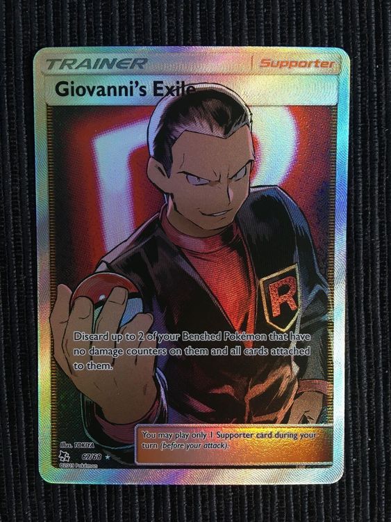 Pokemon Giovanni’s Exile Fullart Hidden Fates Mint (Neu (gemäss ...