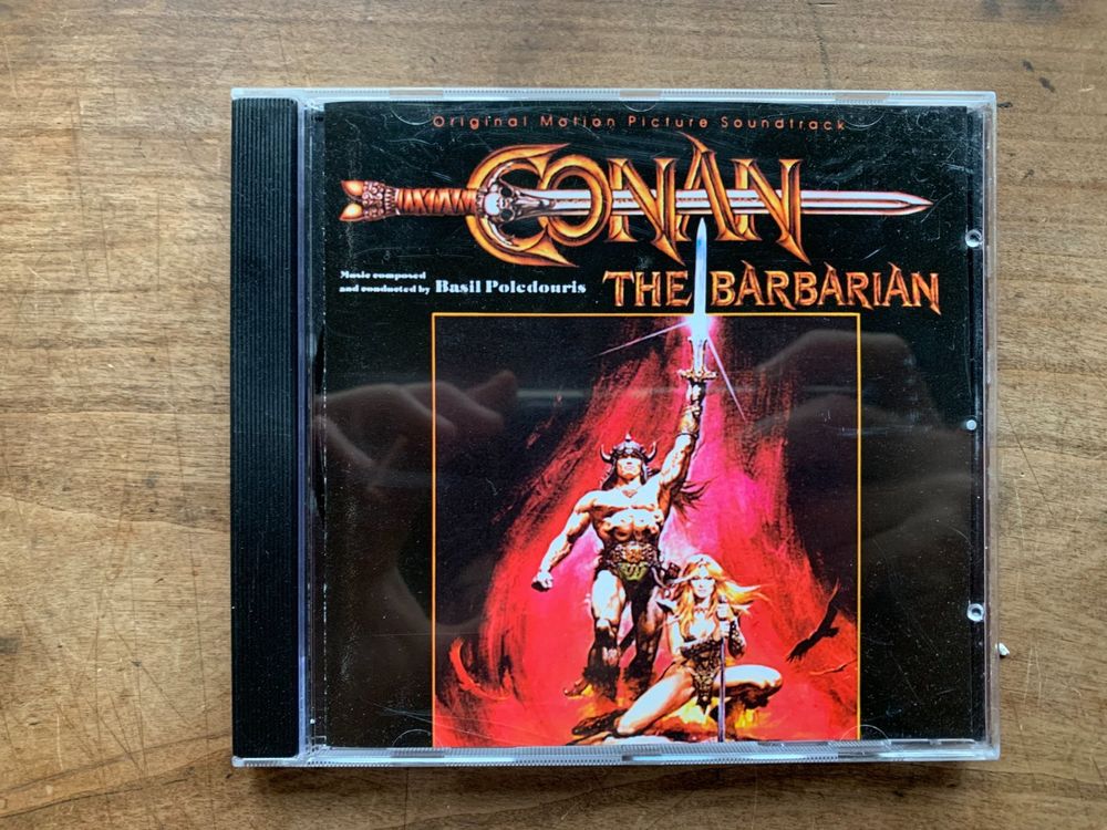 Conan The Barbarian Soundtrack CD Basil Poledouris (Gebraucht) in ...