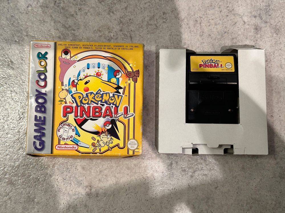 Pokémon Pinball - GameBoy Color OVP (Gebraucht) in für CHF 40 – mit ...
