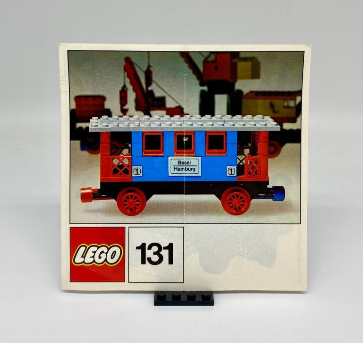 LEGO 131 Passenger Coach Bauanleitung (Gebraucht) in Teufenthal AG für ...
