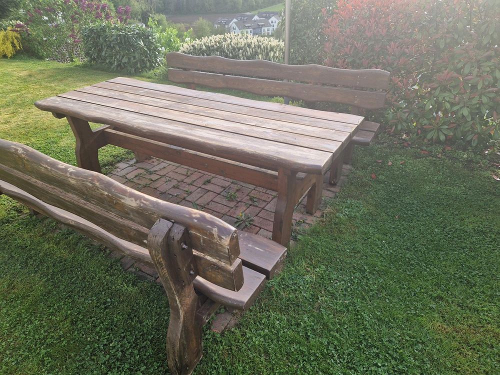 Gartentisch, massiv, Tanne und Buche (Gebraucht) in Buch am Irchel für CHF 310 – nur Abholung ...