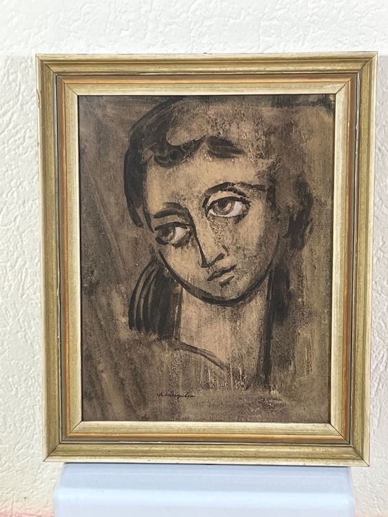 Gemälde Gouache Karl Schlageter 1894-1990 Original (Neu (gemäss Beschreibung)) in Vaduz für CHF ...