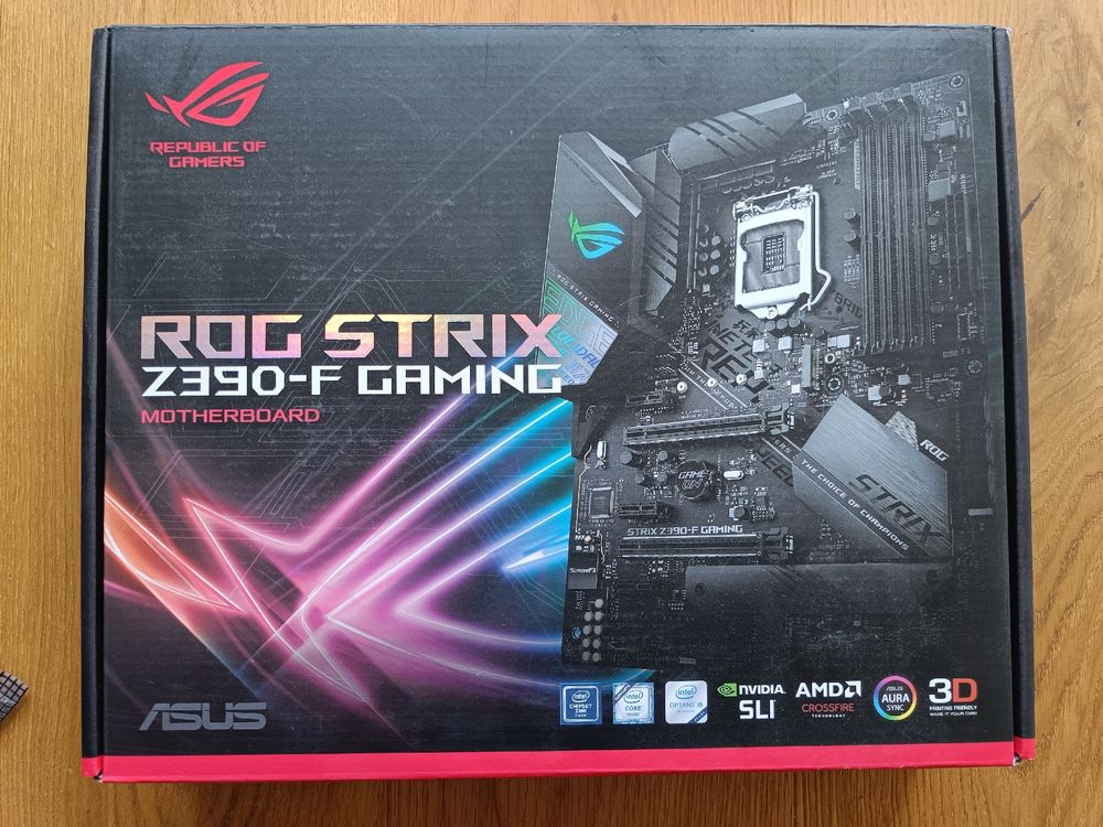 Motherboard Asus ROG Strix Z390-F + Intel i9 9900k Prozessor (Gebraucht) in Oberegg für CHF 323. ...