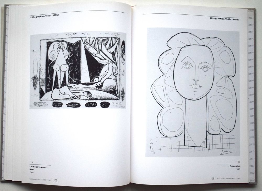 PICASSO Graphik 1905 - 1955 Werner-Coninx Zürich (Gebraucht) in Zürich ...