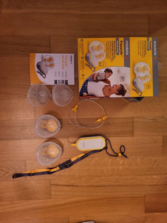 Medela Freestyle Hands-Free elektrische Doppelmilchpumpe (Gebraucht) in Ibach für CHF 200 – mit ...