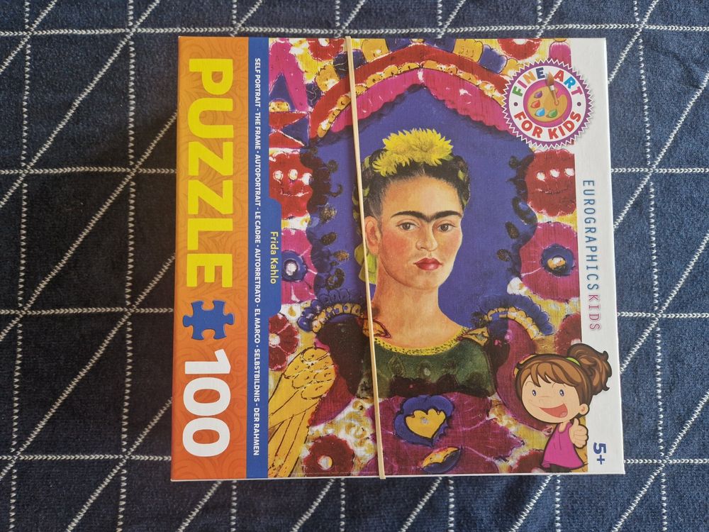 Frida Kahlo Puzzle - 100 Teile - Kunst für Kinder! (Gebraucht) in ...