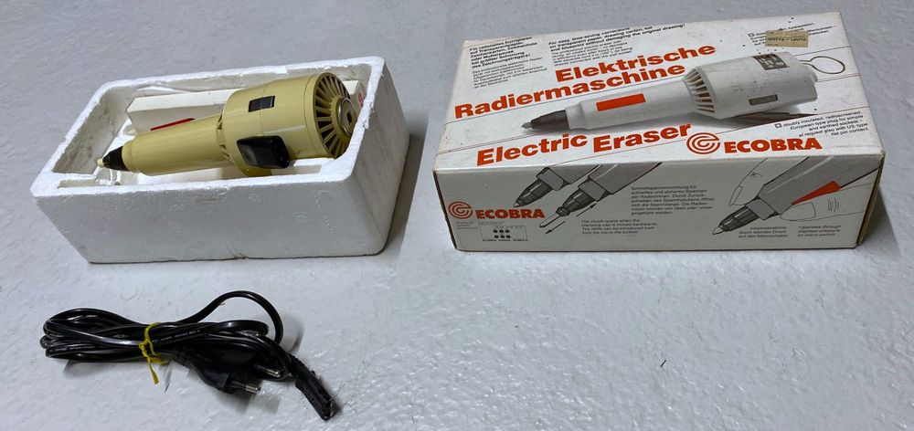 Ecobra Elektrische Radiermaschine 3901 inkl. Radierminen | Kaufen auf ...