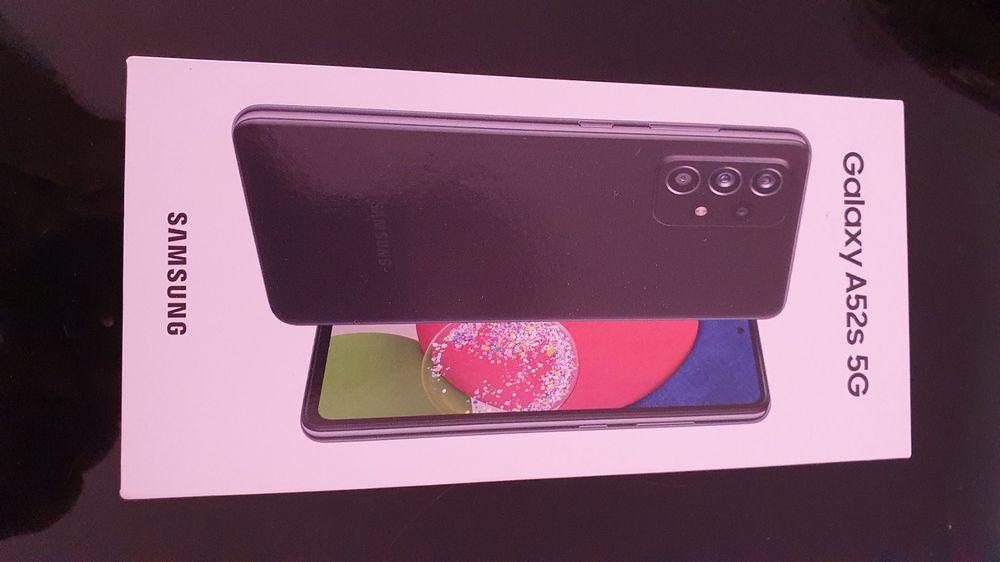 Neus Samsung Galaxy A52s 5g Amoled 128GB AwesomeBlack 120Hz | Kaufen auf Ricardo