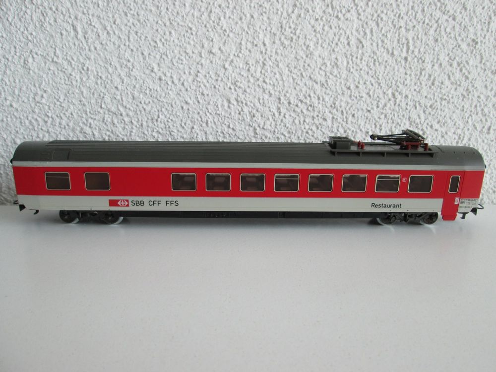 Märklin 4125 H0 AC Personenwagen Speisewagen SBB EW IV | Kaufen auf Ricardo