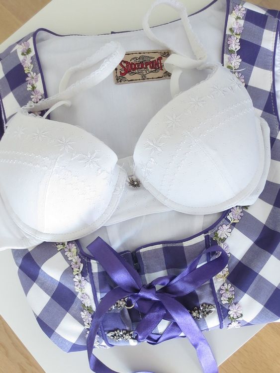 STOCKERPOINT Dirndl Push-up BH weiss CUP 75A (Gebraucht) in Buchrain ...