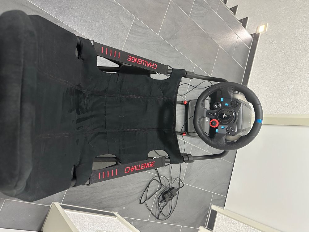 Logitech g29 Lenkrad mit sitz (Neu (gemäss Beschreibung)) in Egolzwil ...