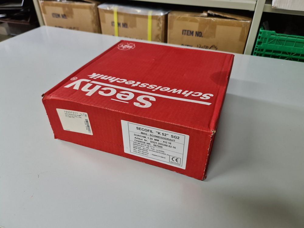 Profi Sechy Schweissdraht Rolle Secofil SG2 D: 1,2mm 16kg | Kaufen auf ...