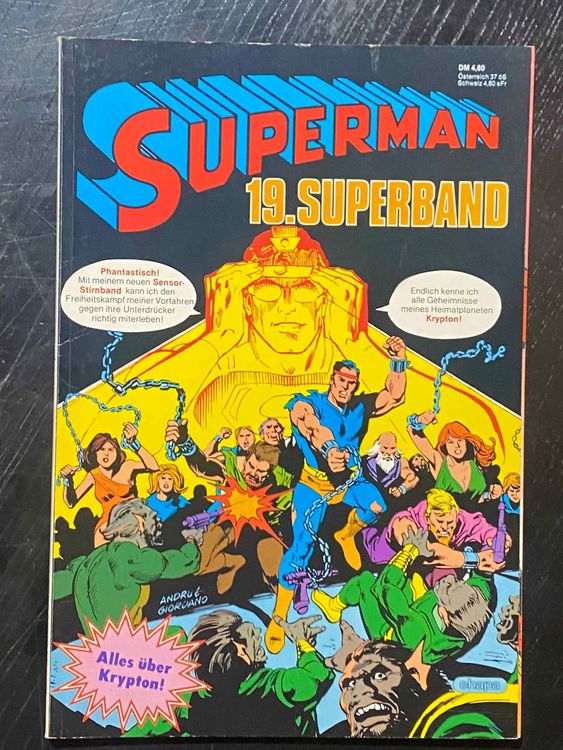 SUPERMAN 19. SUPERBAND 1.Auflage /DIN A4 (Gebraucht) in Zuerich für CHF ...