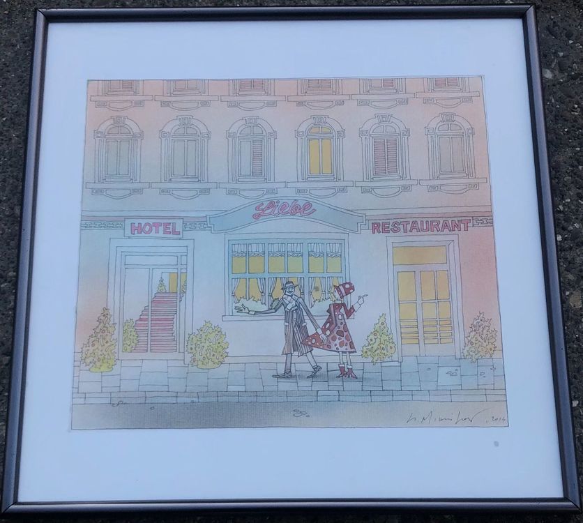 Russisches Aquarell unleserlich Signiert (Gebraucht) in Root für CHF 60 – mit Lieferung auf ...