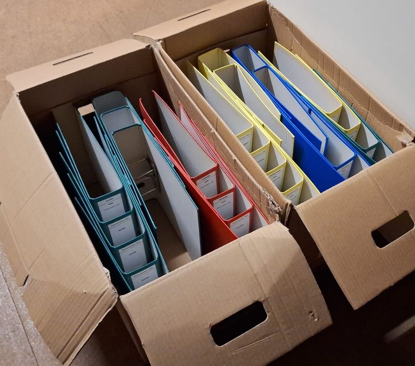 Grosses Ordner-Paket: Büroorganisation leicht gemacht! (Gebraucht) in ...