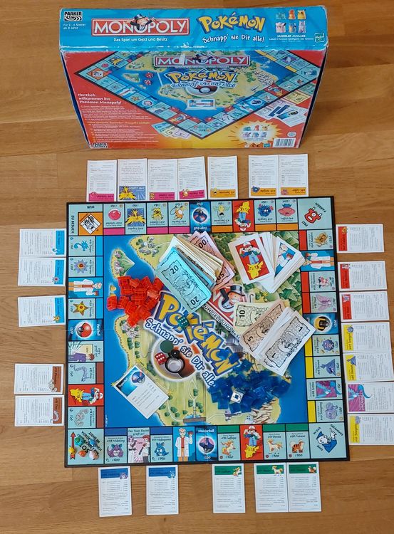 Pokemon Collector's Edition Monopoly Board Game 1999 (Gebraucht) in ...