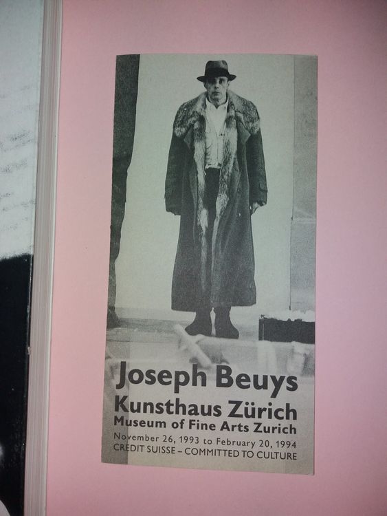 JOSEPH Beuys selten (Gebraucht) in Welschenrohr für CHF 17 – mit Lieferung auf Ricardo kaufen