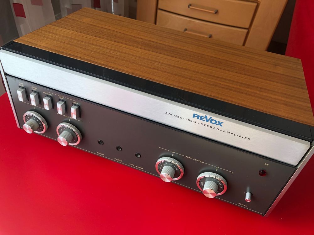 Revox A78 MK II - Stereoverstärker - Topzustand wie neu (Gebraucht) in Lommiswil für CHF 299 ...