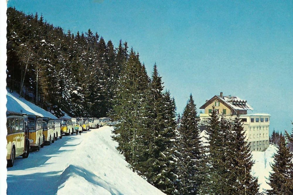 KURHAUS Schwarzenbühl, Postautos 1967, Bes. Otto Hänni-Lüthi (Gebraucht ...