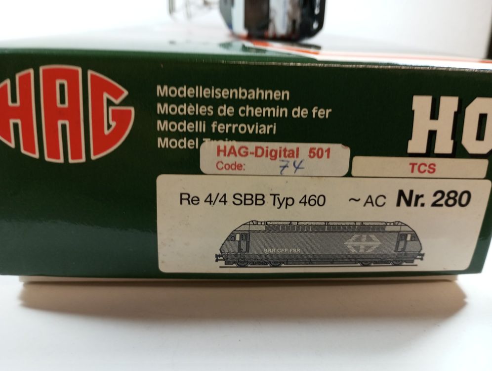 HAG H0 Digital: Lokomotive Serie 460 SBB CFF "TCS" | Kaufen auf Ricardo