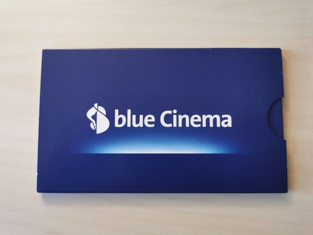 Blue Cinema Geschenkkarte 2x Kinoticket (Neu und originalverpackt) in ...