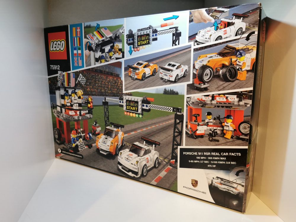 Lego speed champions 75912 Porsche 911 GT Finish line (Neu (gemäss Beschreibung)) in Bretzwil ...