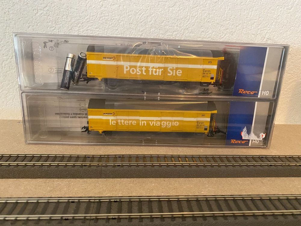 ROCO H0 76201 DC SET WAGONS POSTE CFF | Kaufen auf Ricardo