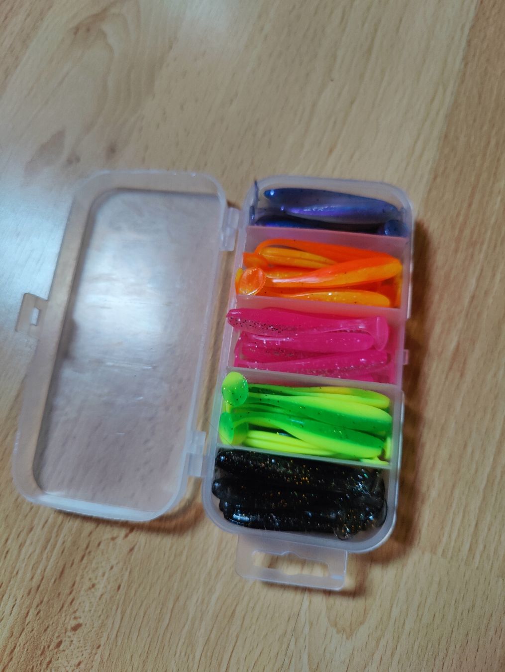 Gummifische in praktischer Box (Neu (gemäss Beschreibung)) in ...