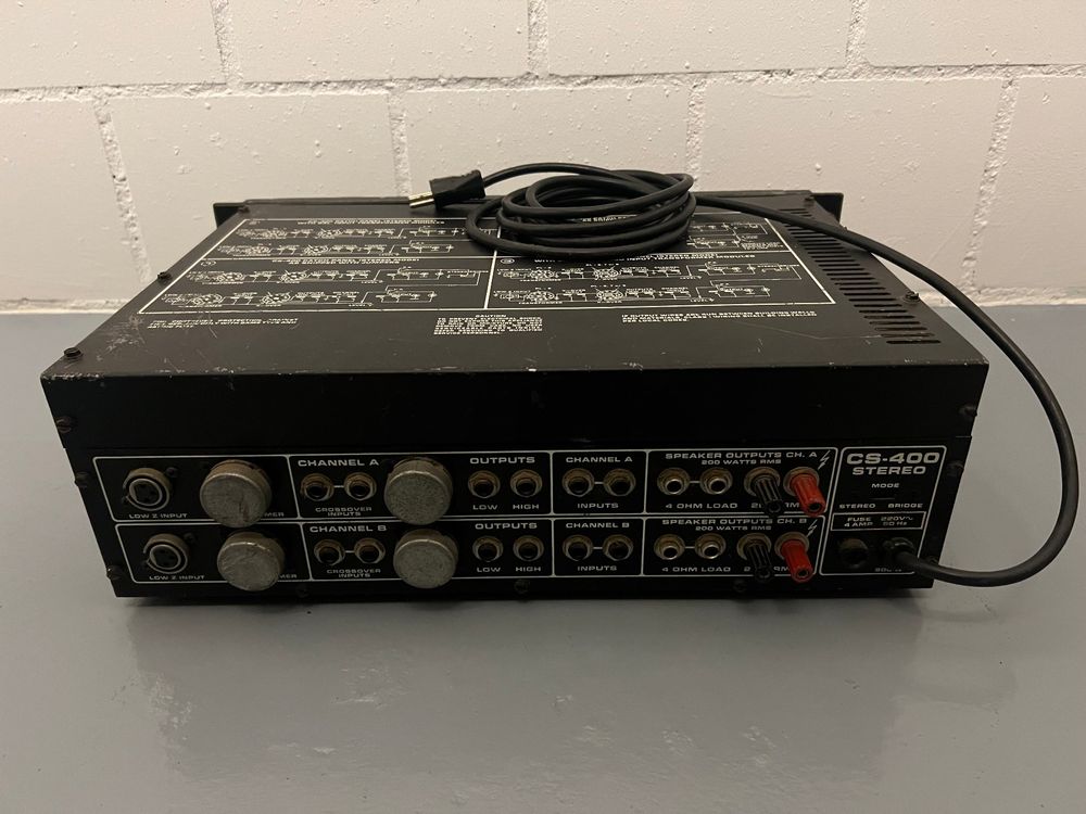 Peavey CS-400 Professional Stereo Power Amplifier (Gebraucht) in Scherz ...