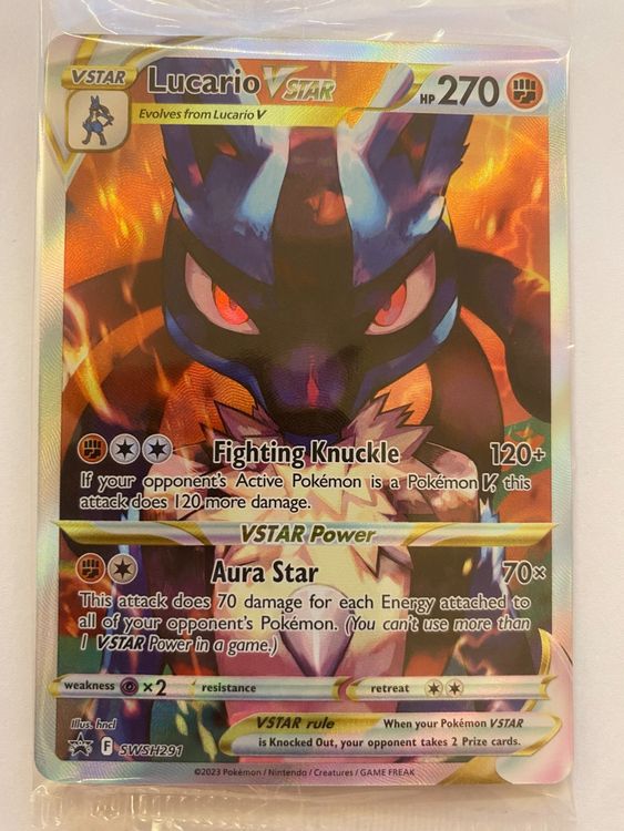 Pokemon Lucario VStar SWSH 291 EN (Neuf (Voir description)) à Elgg pour ...