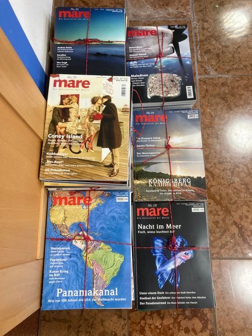 Mare - Zeitschrift der Meere Hefte zu vielen div. Themen (Neu (gemäss ...