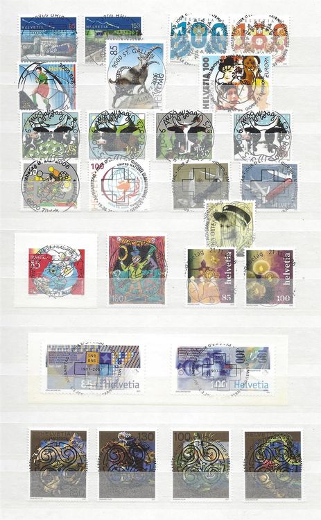 Lot zentrale ET Stempel 2006 - 2008 (Gebraucht) in Gümligen für CHF 20 ...
