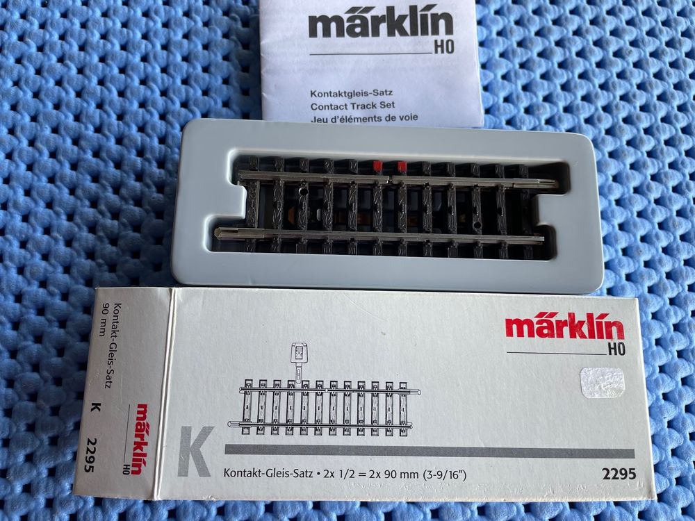 Marklin 2295 Kontakt-Gleis-Satz (Neu und originalverpackt) in Hauterive NE für CHF 12 – mit ...
