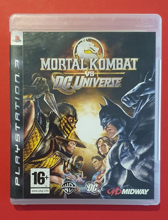 Sony PlayStation 3 Game (PS3) Mortal Kombat vs. DC Universe (Gebraucht ...