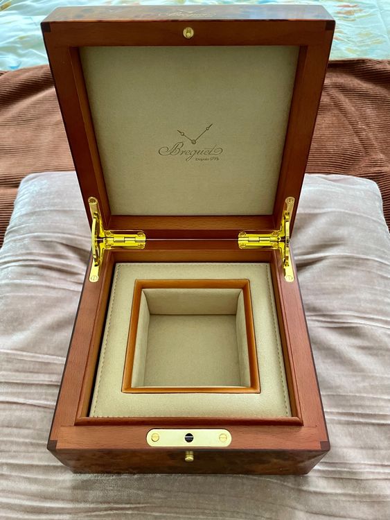 Breguet Holz Uhrenbox - Original Breguet watch Wooden Box (Neu (gemäss ...
