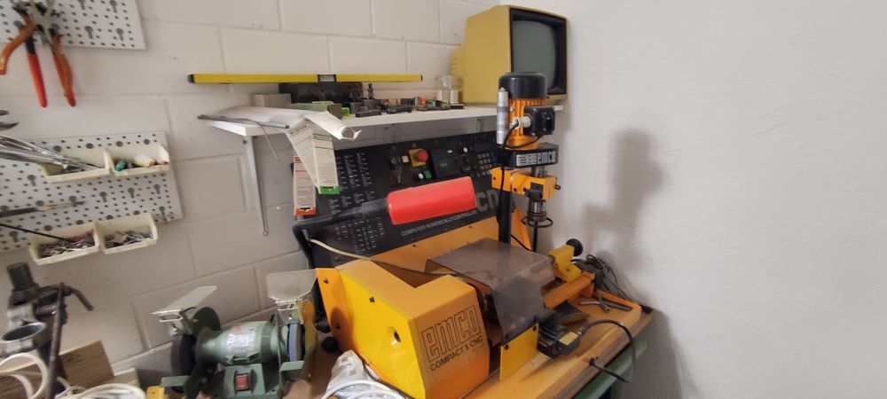 EMCO Compact 5 CNC Dreh- und Fräsmaschine mit Handbuch (Gebraucht) in ...