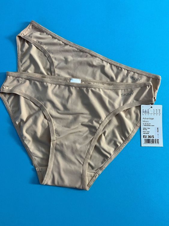 Slips Rio, Advantage Micro, SKINY, Gr. 36 (S), 2 Stück (Neu und ...