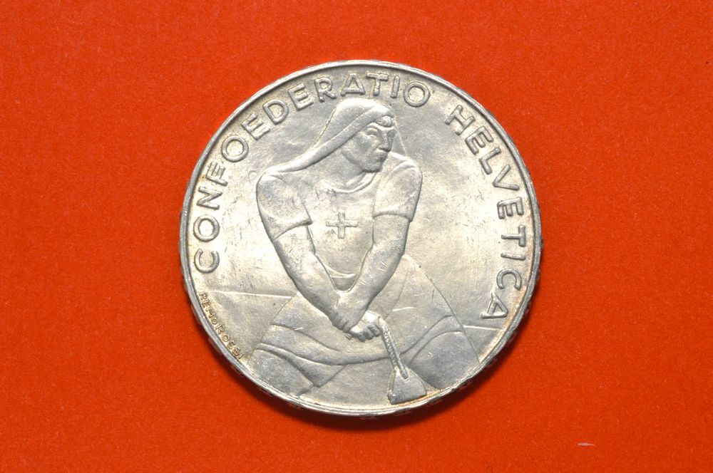 5 Franken Laupen 1939 (Gebraucht) in Oberglatt ZH für CHF 130 – mit Lieferung auf Ricardo kaufen