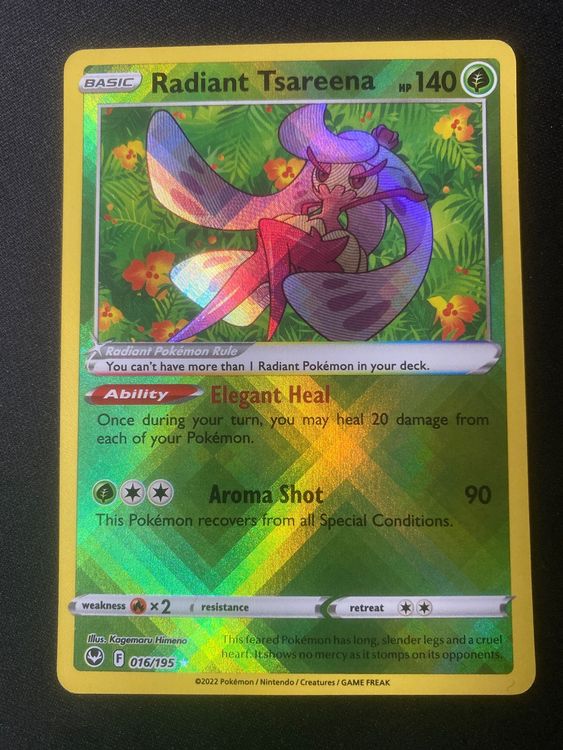 Radiant Tsareena 16 - Fruyal - Silver Tempest - EN ab 1 (Neu (gemäss Beschreibung)) in Hausen AG ...