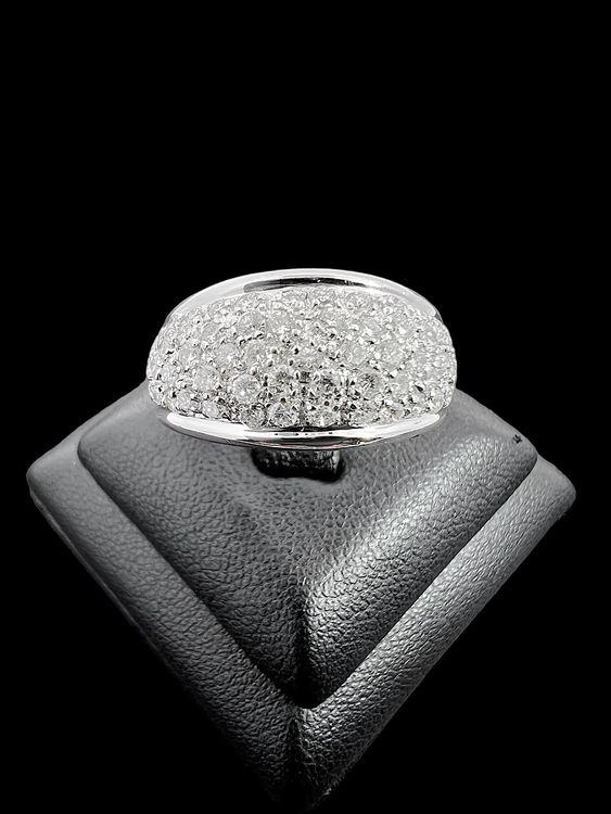 Diamanten 1.2c Ring 18k Weissgold Grösse 56 *S884 (Gebraucht) in Zürich ...