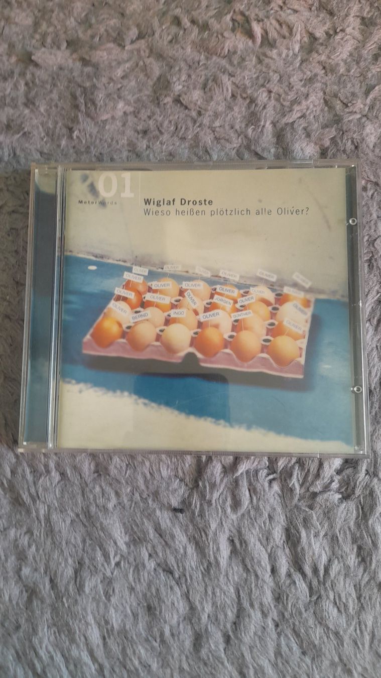 WIGLAF DROSTE WISO HEISSEN PLÖTZLICH ALLE OLIVER? CD (Gebraucht) in Wetzikon ZH für CHF 2 – mit ...