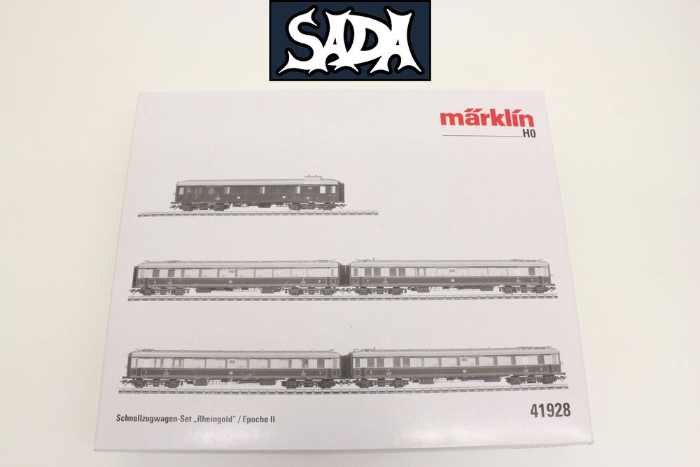 Märklin 41928 DRG Schnellzugwagen-Set "Rheingold" AC Digital | Kaufen auf Ricardo