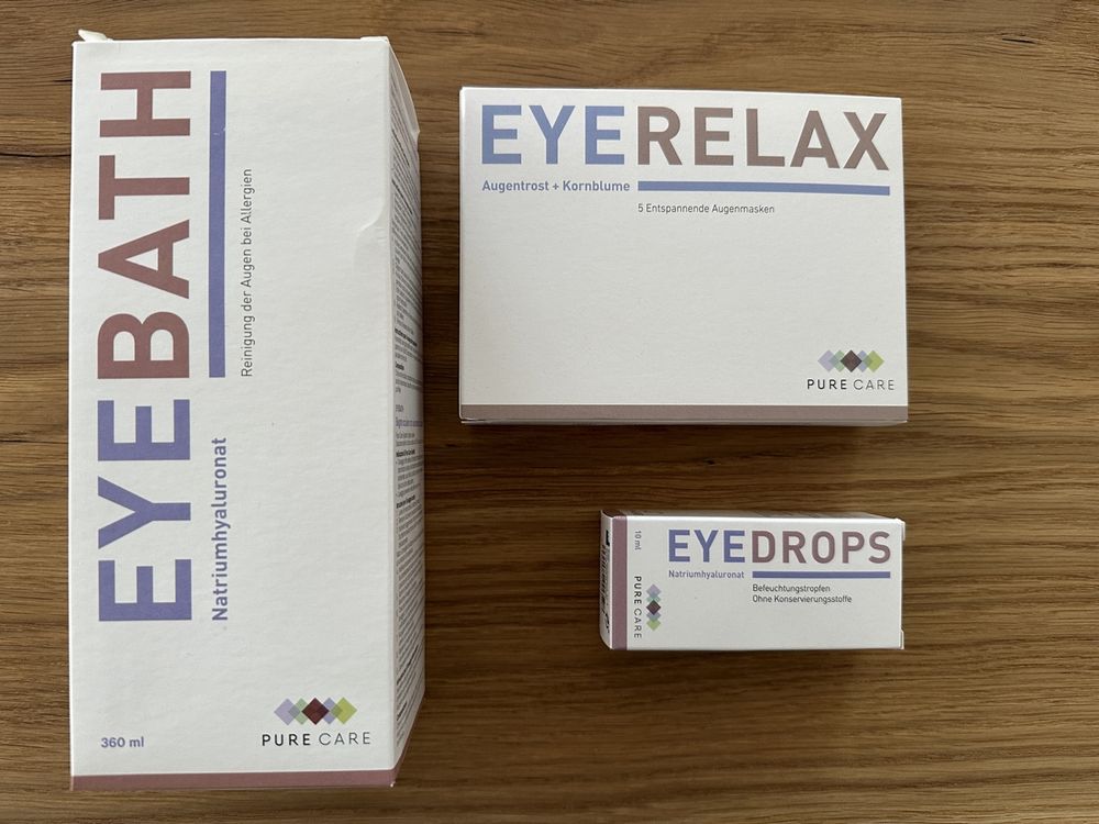 Purecare Eyebath - Eyerelax - Eyedrops (Augenkosmetik) (Neu und ...