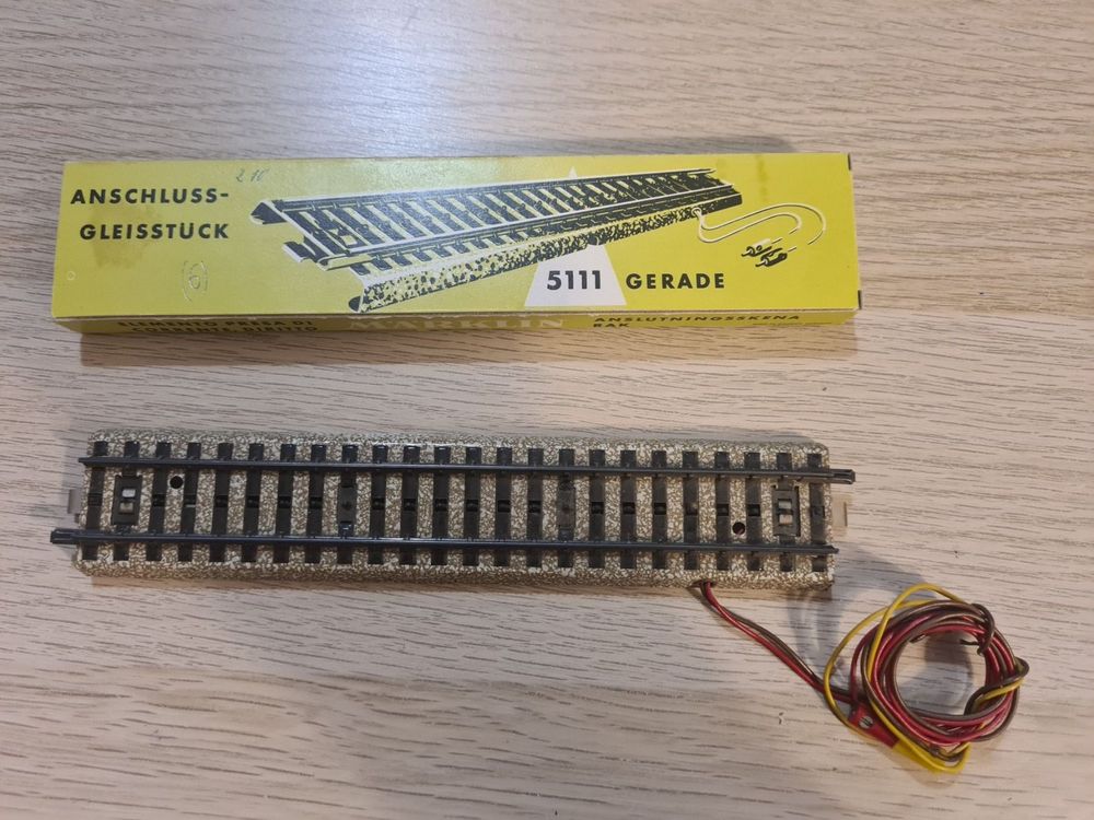 Märklin 5111 Anschlubgleisstück HO (6) | Kaufen auf Ricardo
