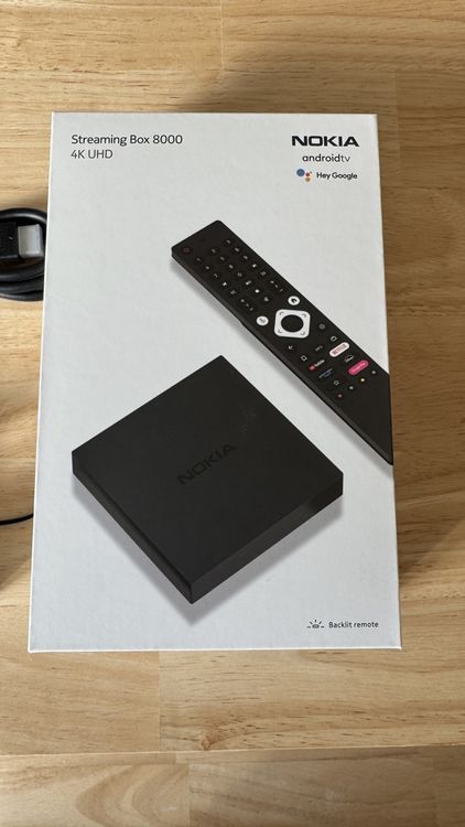 Nokia Streaming Box 8000 4K UHD Android TV - Top Zustand! | Kaufen auf ...