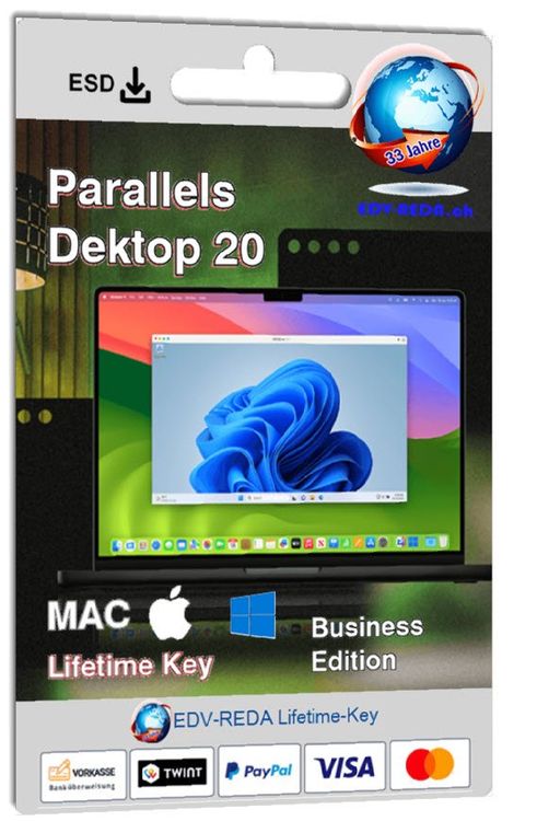 Parallels Desktop 20 Business Edition Lifetime Original (Neu (gemäss ...