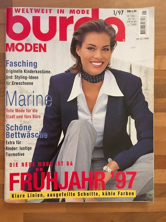 Burda 01/1997 (Gebraucht) in Baden für CHF 6.5 – mit Lieferung auf Ricardo kaufen