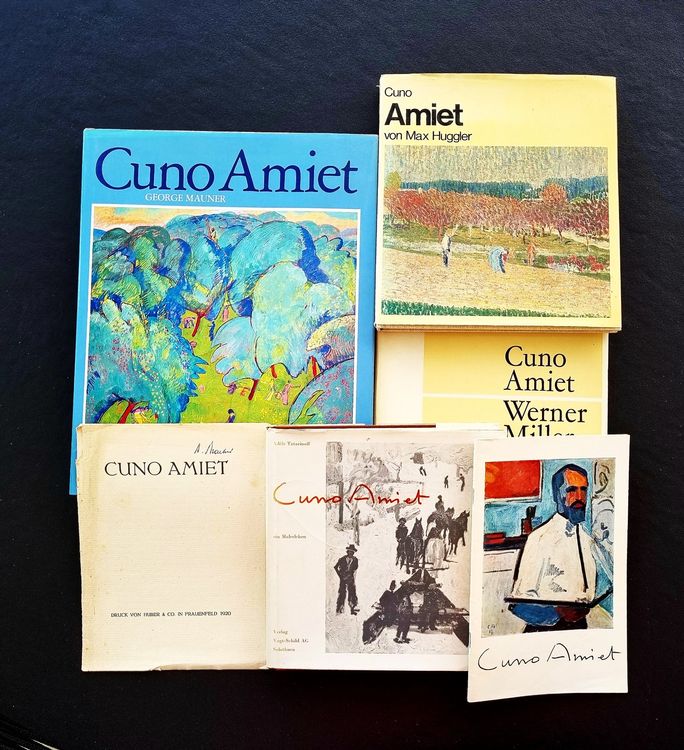 Cuno Amiet - Verschiedene Bücher - Dokumente (Gebraucht) in Rothrist ...